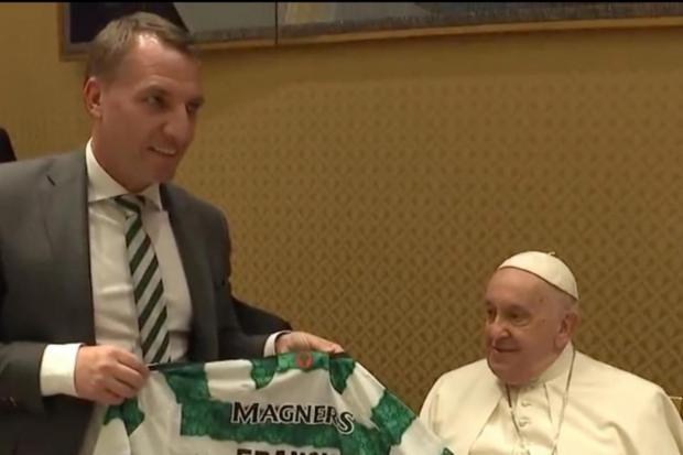 Celtic pay tribute to Pope Francis following announcement of his death