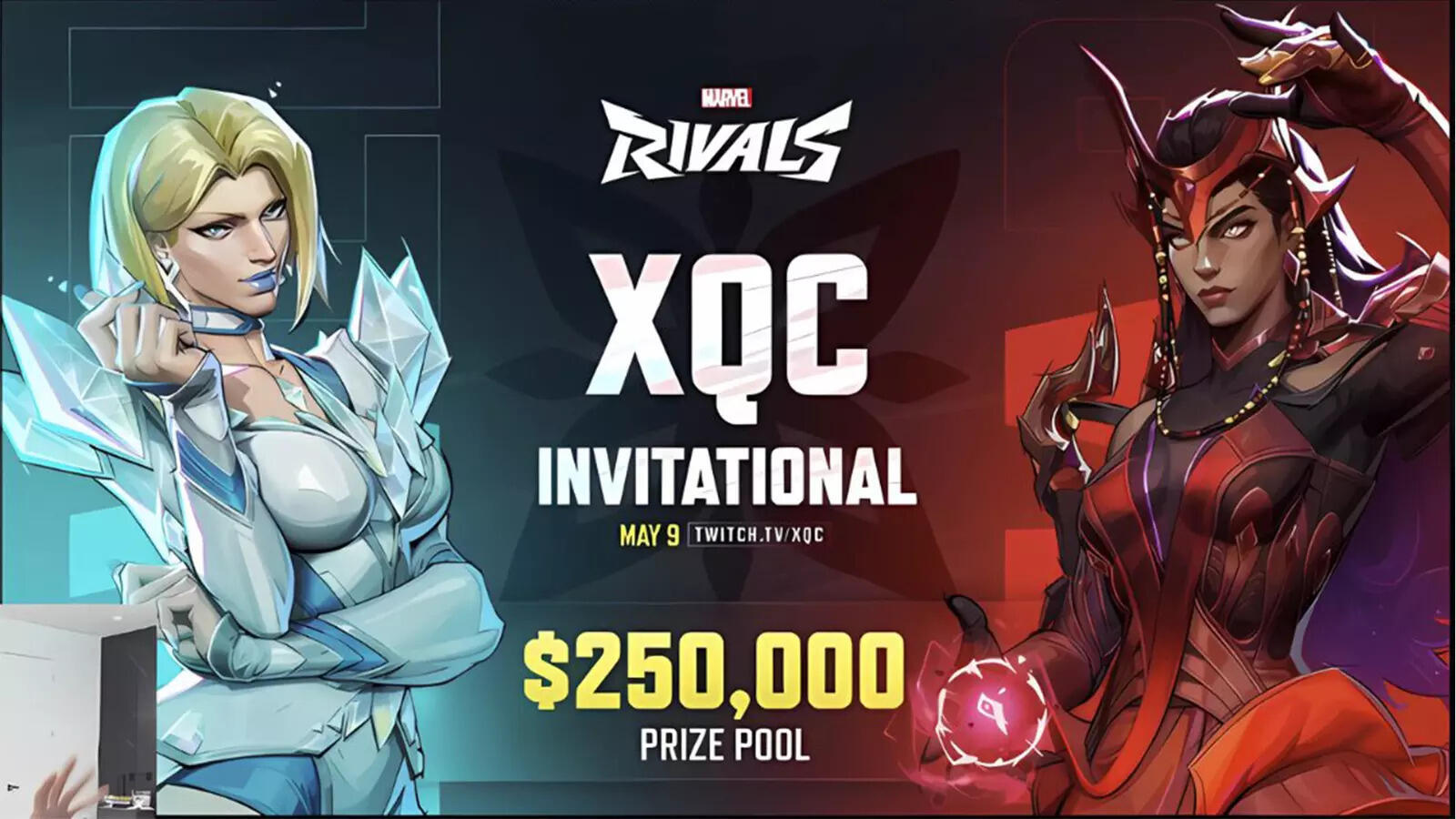 Marvel Rivals xQc Invitational tournament announced: Schedule, prize ...