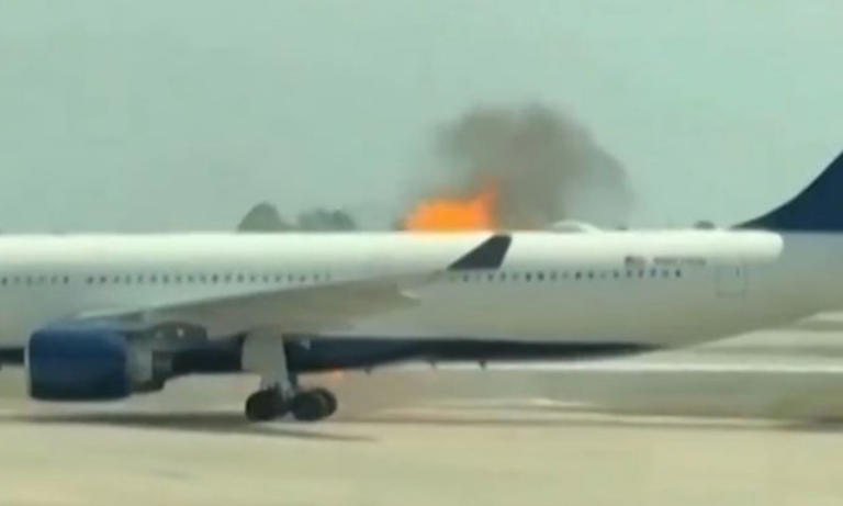 Avión de Delta Air Lines se incendia mientras despegaba, los pasajeros fueron evacuados | VIDEO