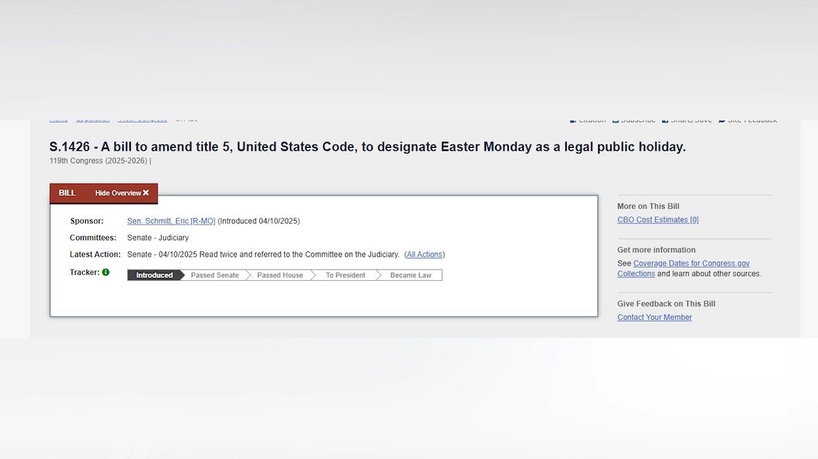 Could 'Easter Monday' become a federal holiday?
