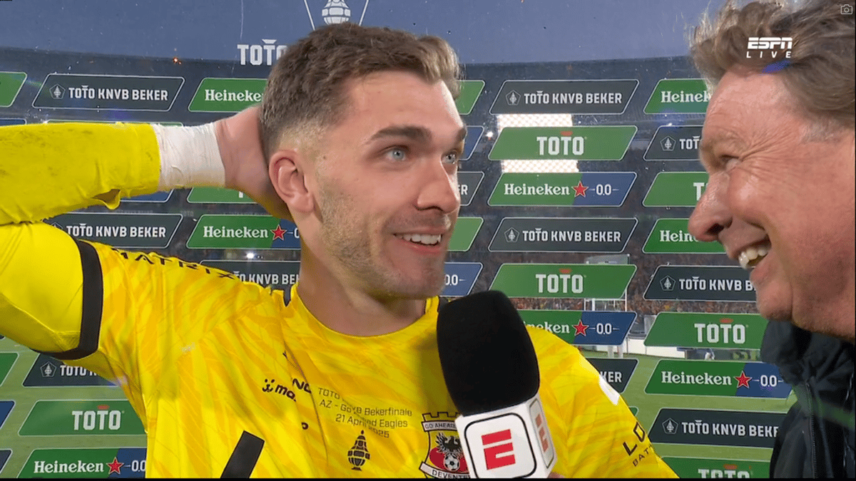 De Busser komt woorden tekort na finale AZ - Go Ahead