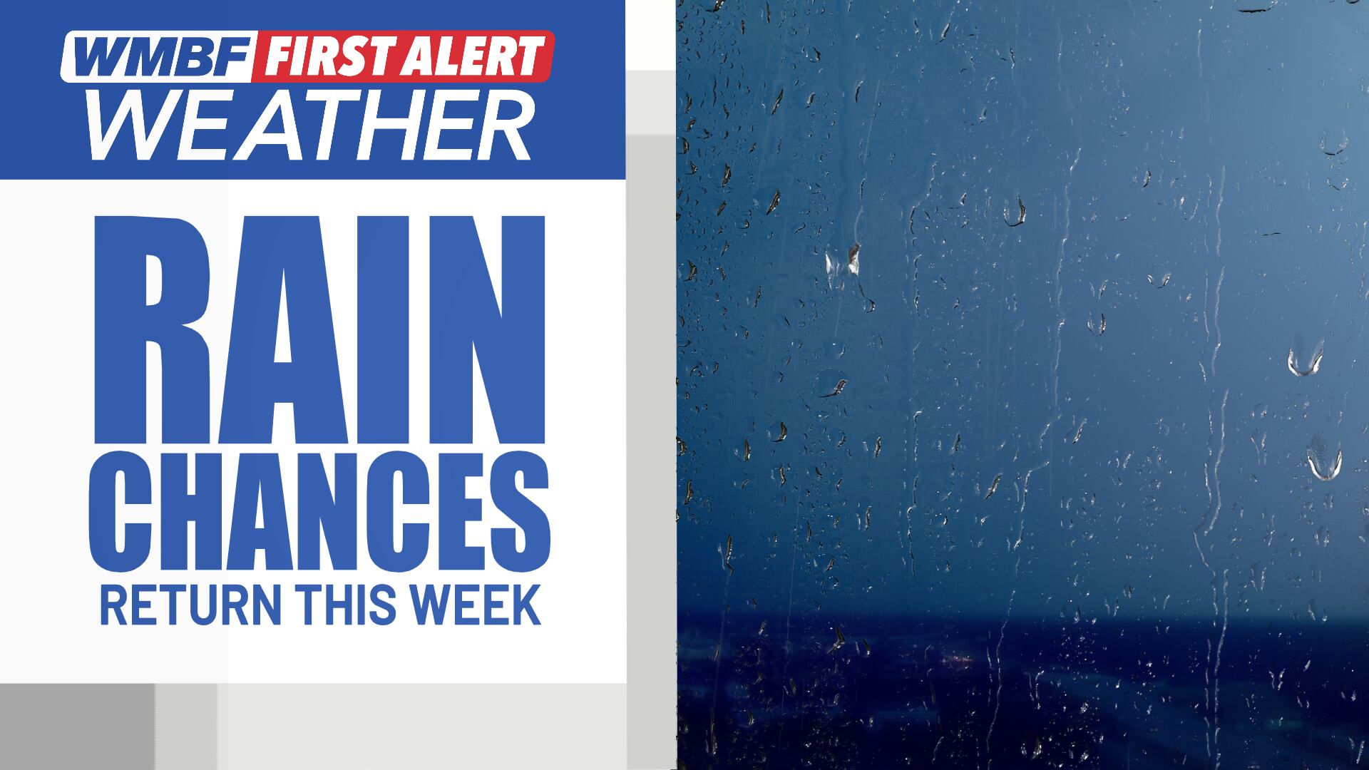 FIRST ALERT: Rain chances on the rise