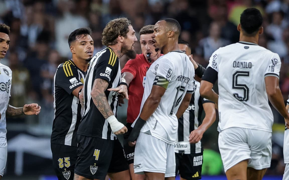 Marlon Freitas provoca Lyanco em Atlético-MG x Botafogo; veja leitura ...