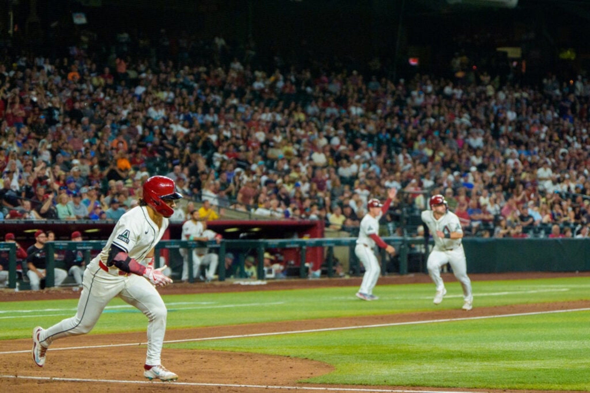 Alek Thomas Putting on a Show