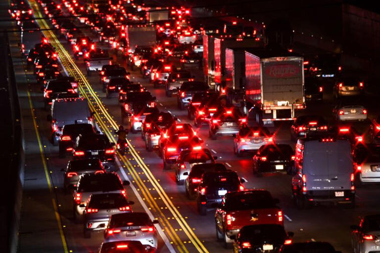 Attention commuters: traffic on the 405 Freeway could be slower as it ...