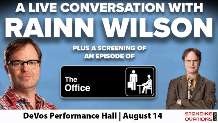 Rainn Wilson bringing behind-the-scenes look of 'The Office' to Grand ...