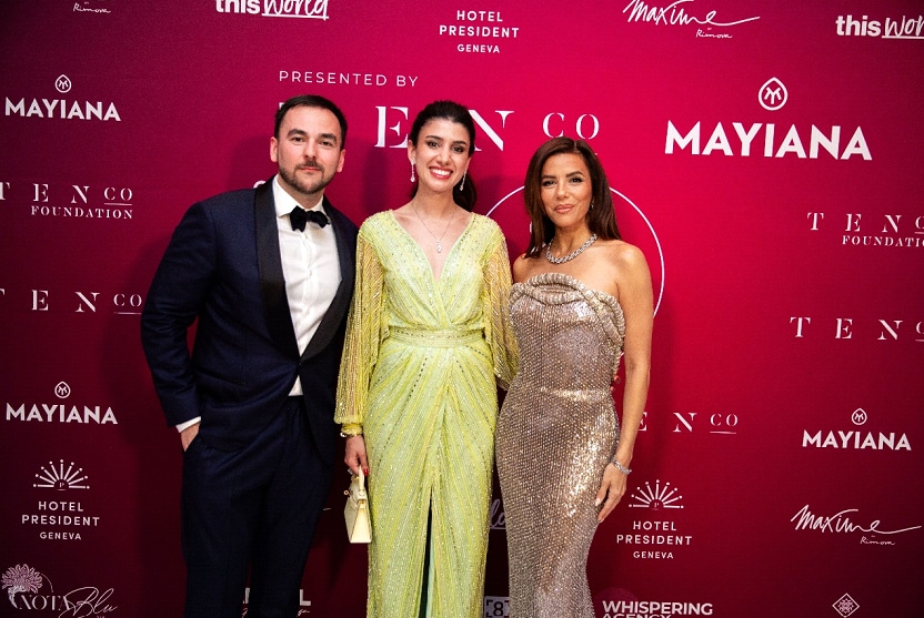 Entramos en la fiesta solidaria de Eva Longoria en Suiza