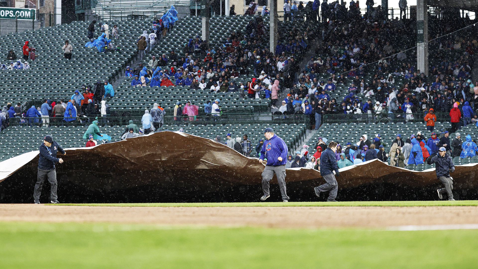 MLB botched Sunday’s rain delay at Wrigley Field