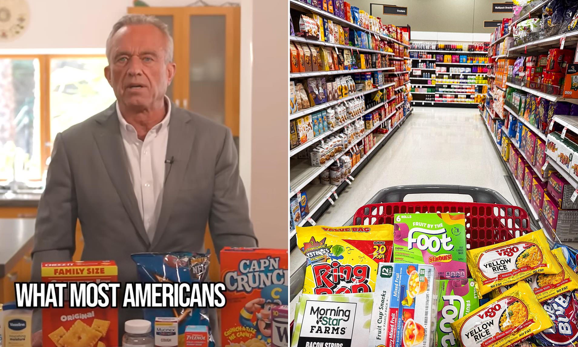 RFK Jr teases major shakeup to US food chemicals linked to cancer