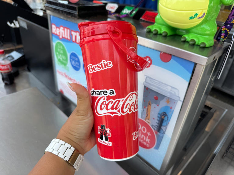 NEW Red Coca-Cola Freestyle Cup at Universal Orlando Resort