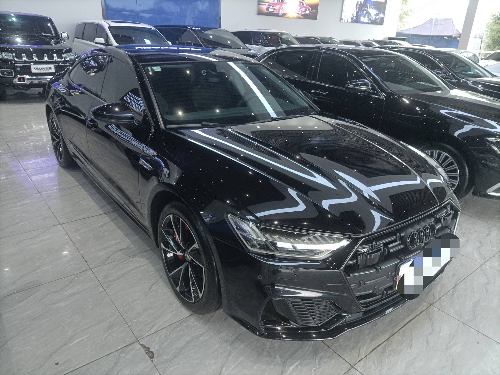 奥迪 奥迪A7L 2023款 45 TFSI quattro S-line 黑武士版实拍图