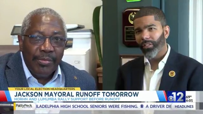 Jackson mayoral candidates campaign ahead of runoff election
