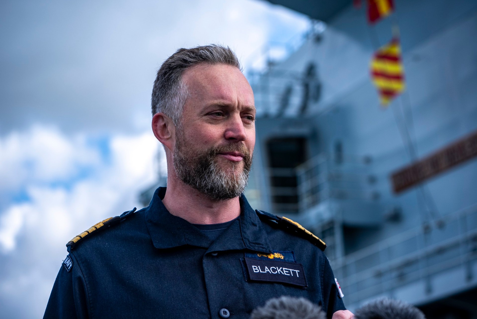 Navy warns enemies that 'we mean business' with £3,000,000,000 warship