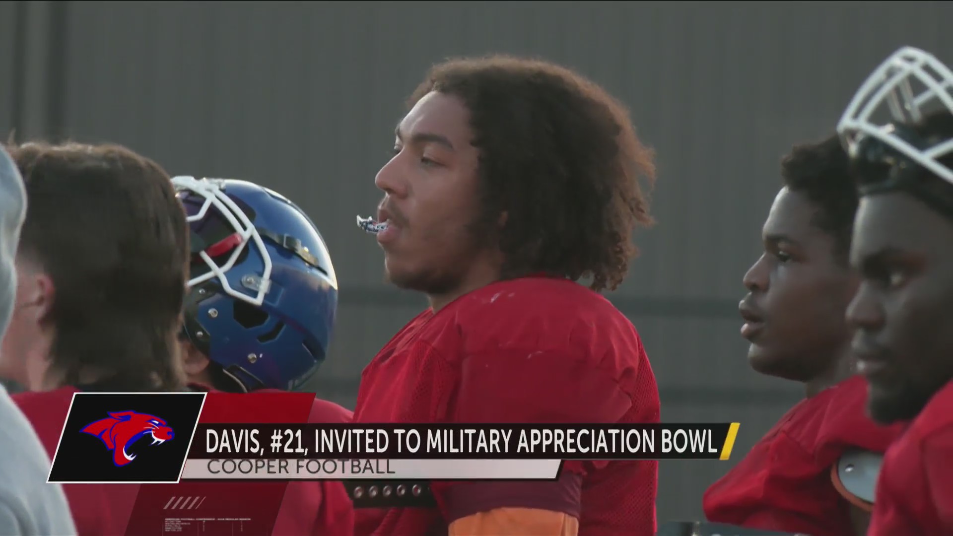 Cooper's Dycin Davis invited to Military Appreciation Bowl
