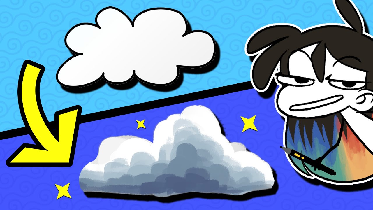 Easy Tips for Drawing Better Clouds – Soft, Dreamy & Realistic!