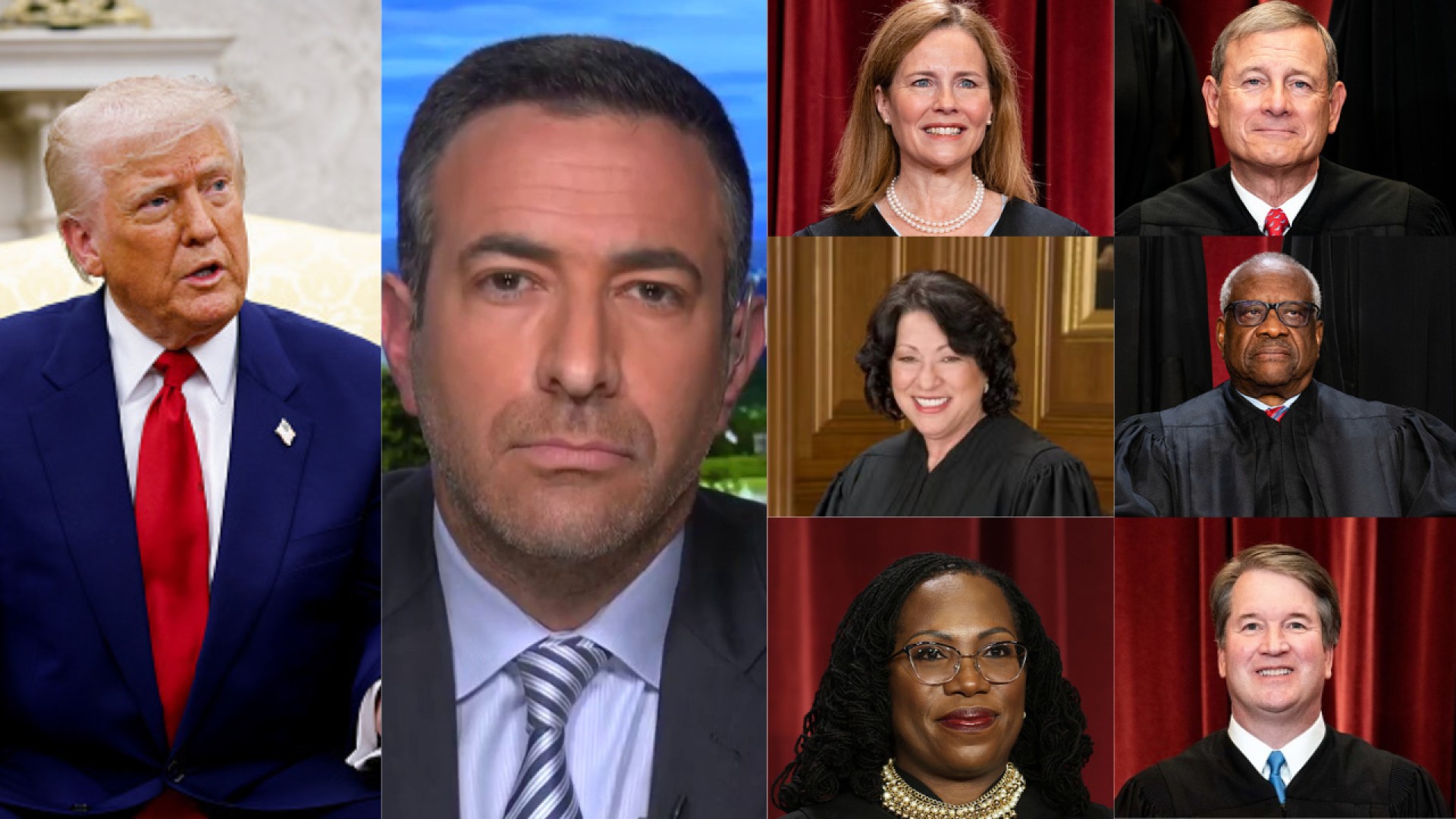 Losing at red line! Trump hits brick wall in 7-2 SCOTUS loss, Melber ...