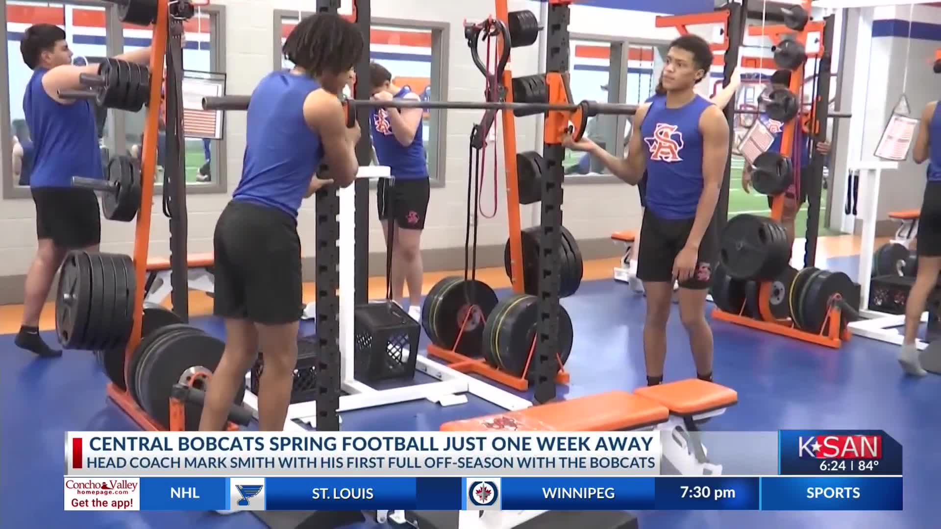 Central bobcats football returns to pads in a week