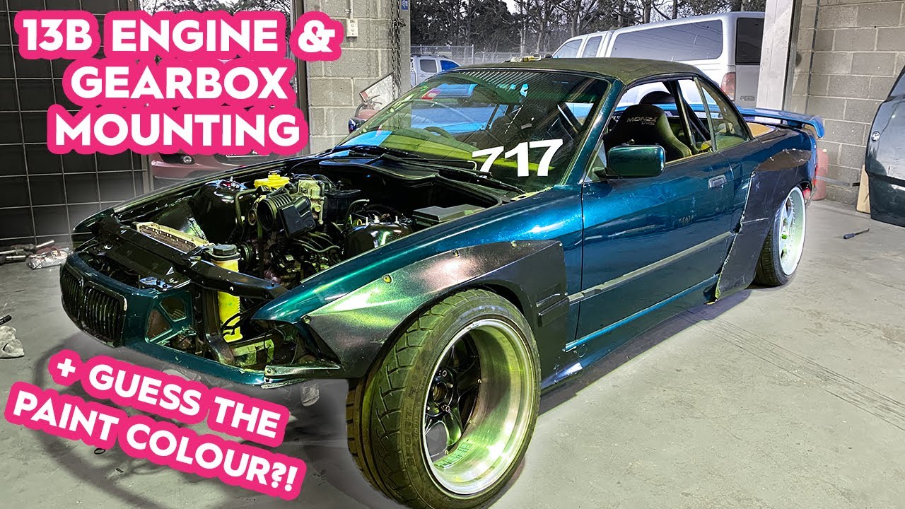 E36 Ute Build Ep. 4 – Engine & Gearbox Mounting.