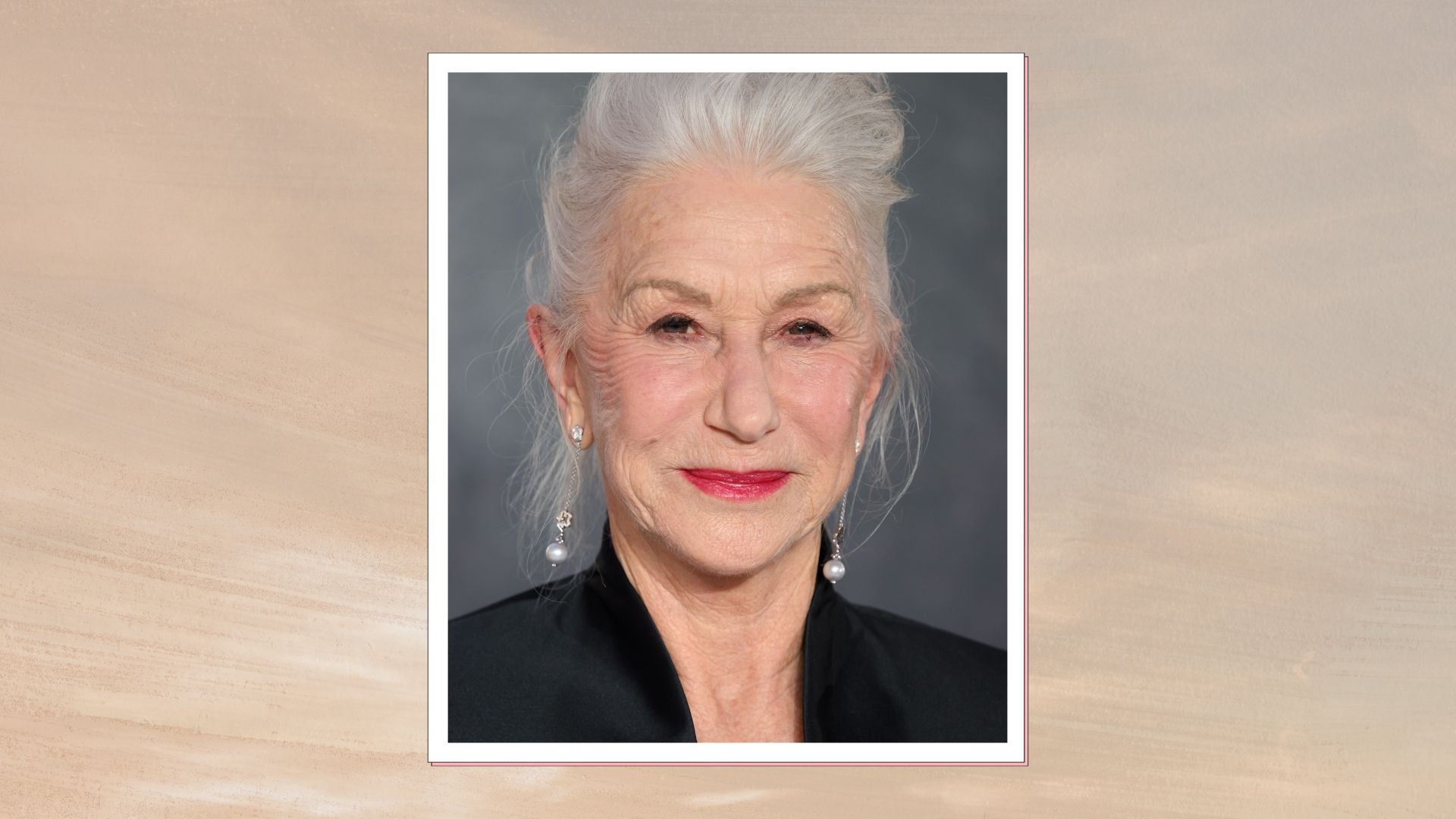 Helen Mirren's simple trick to making berry-red lipstick far less ...