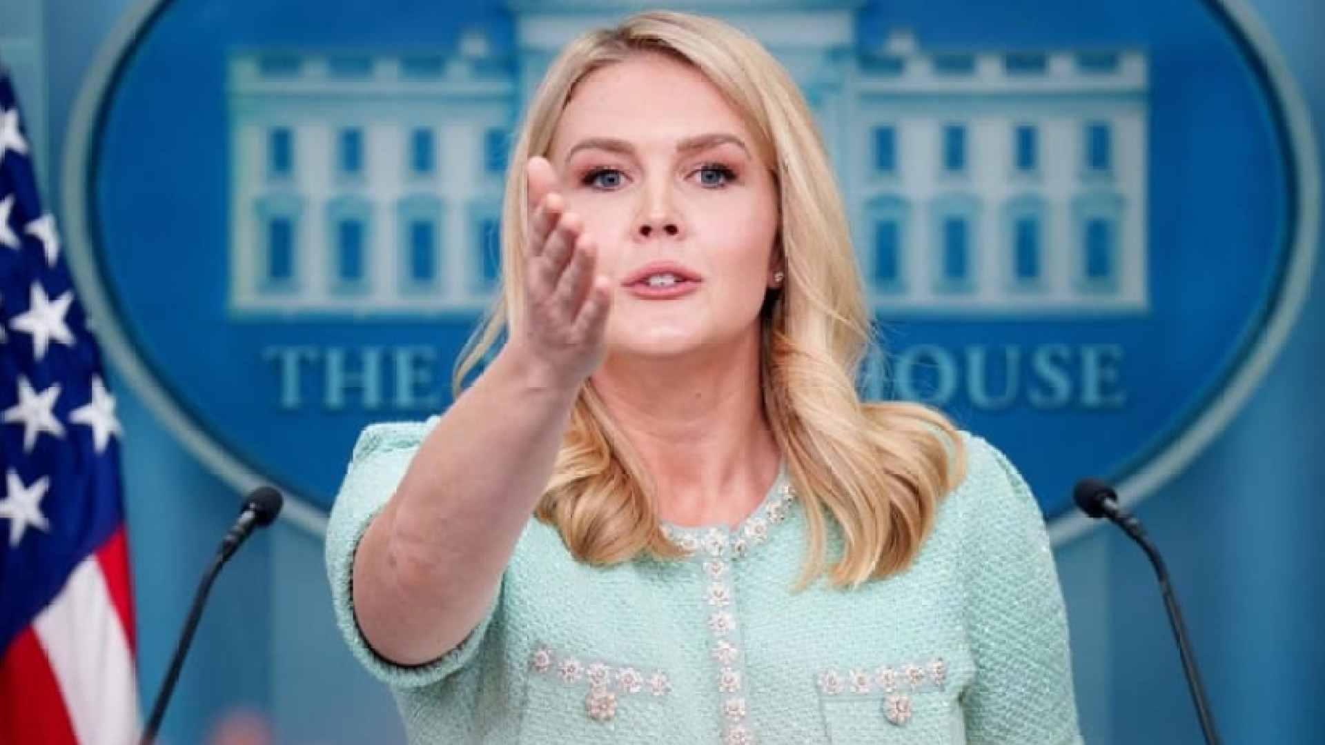 Leavitt ‘can say whatever the hell she wants’: Dem Rep. in El Salvador ...