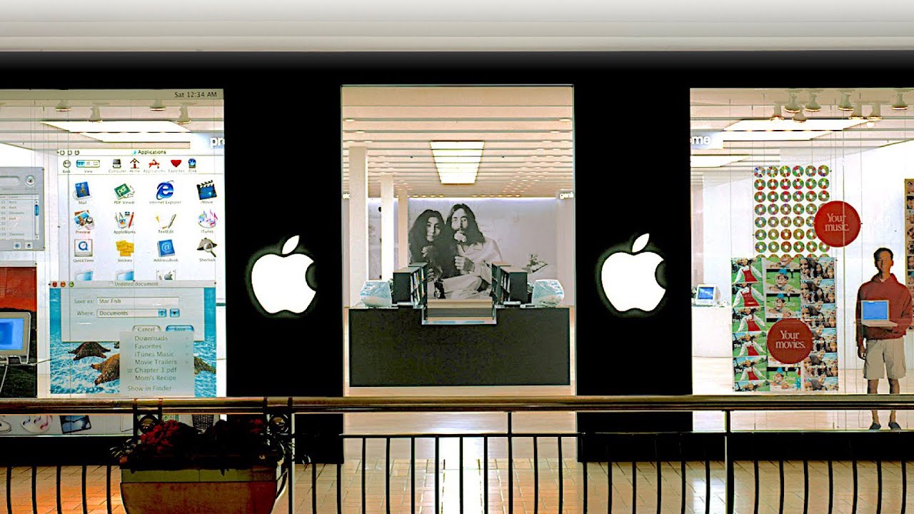 Inside The First Apple Store