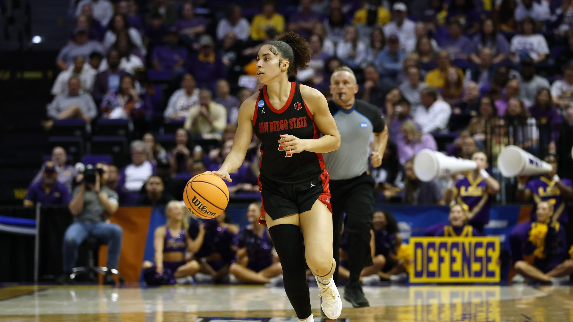 Women’s Basketball: San Diego State transfer guard Veronica Sheffey ...