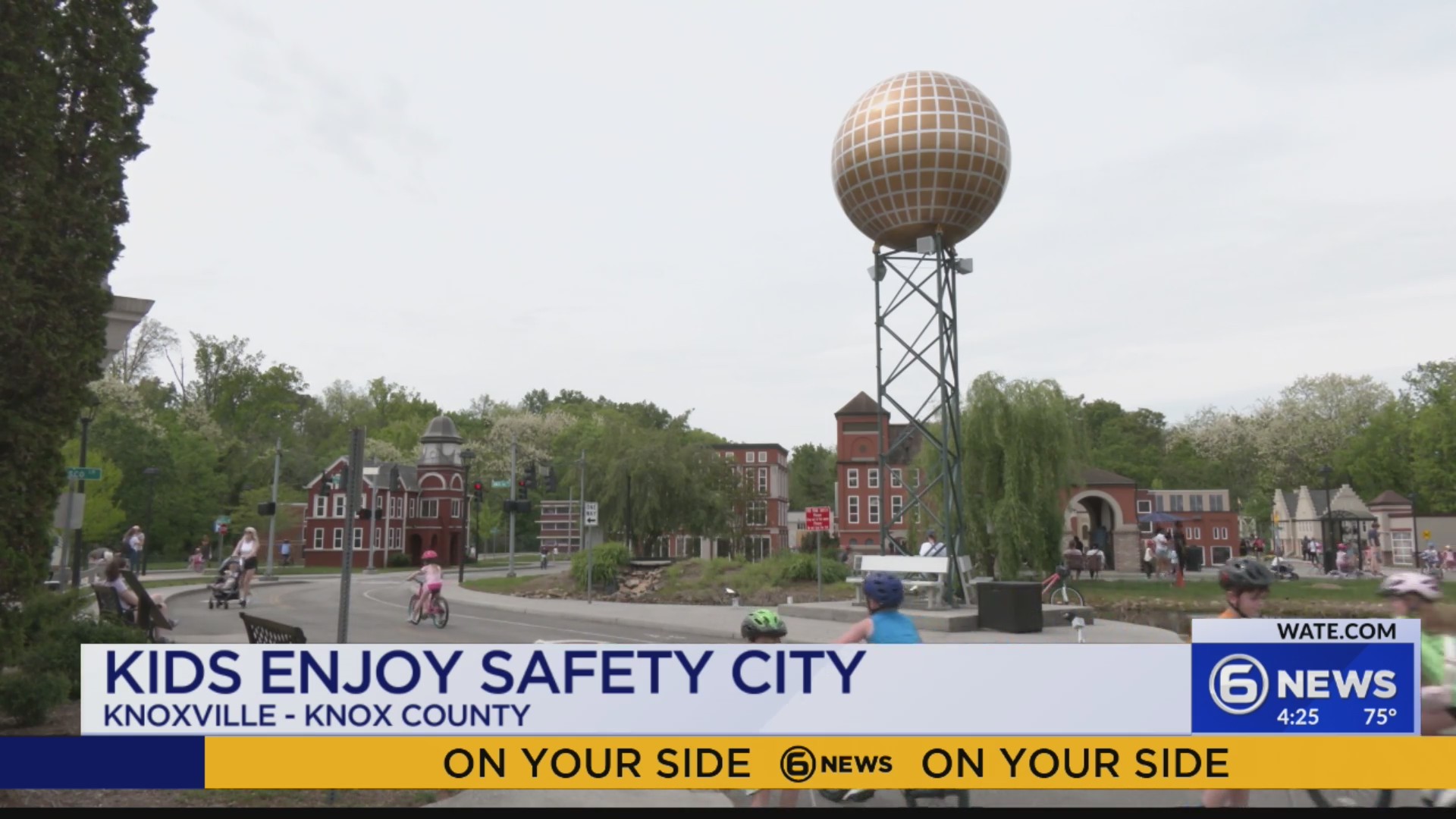 Kids enjoy Knoxville's Safety City with Knox County Schools on break