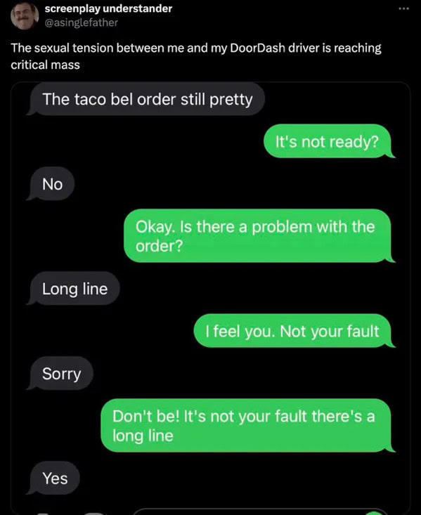 34 Funny DoorDash Texts That Were More Memorable Than The Meal