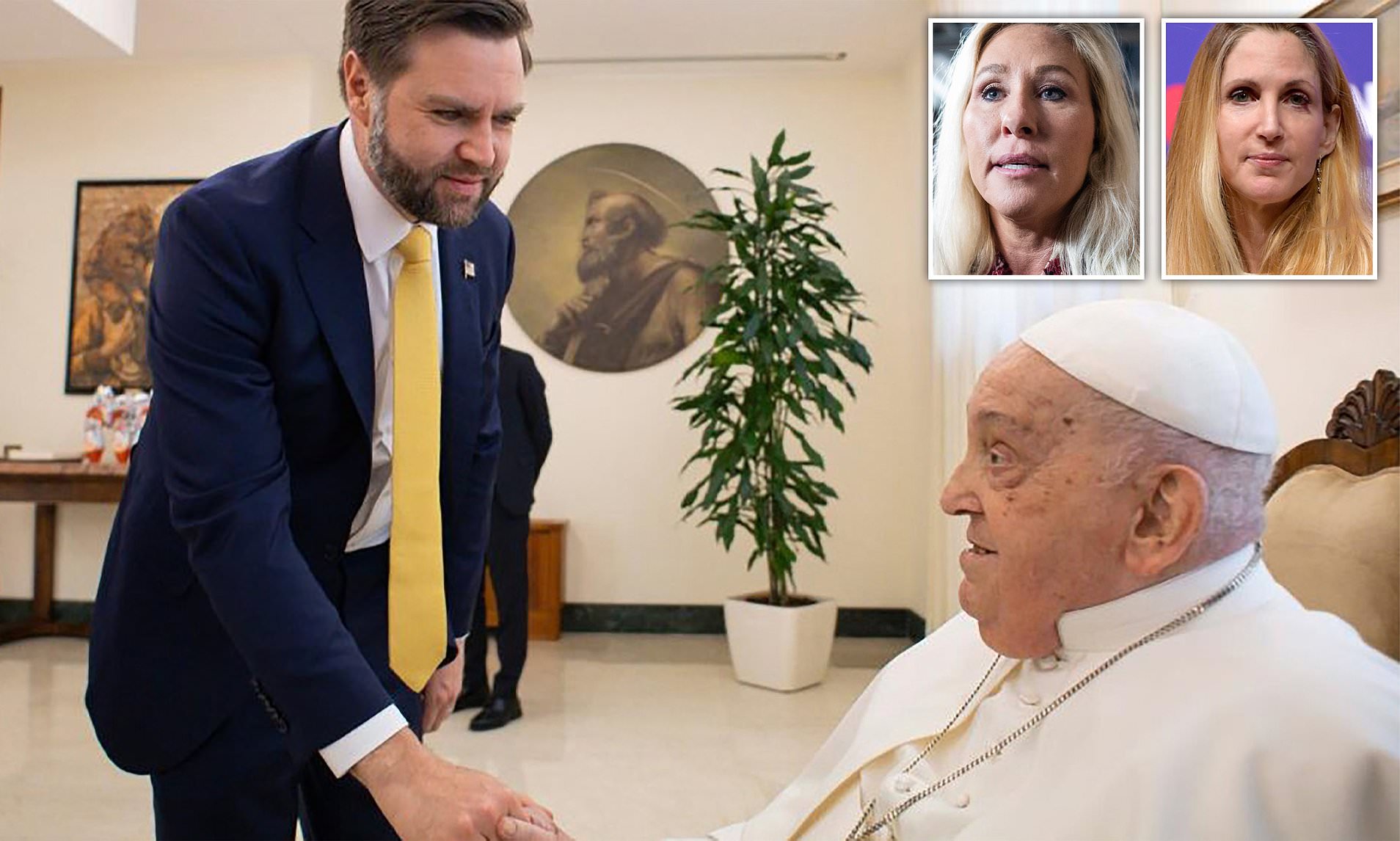 Trump allies troll JD Vance over visit before death of Pope Francis