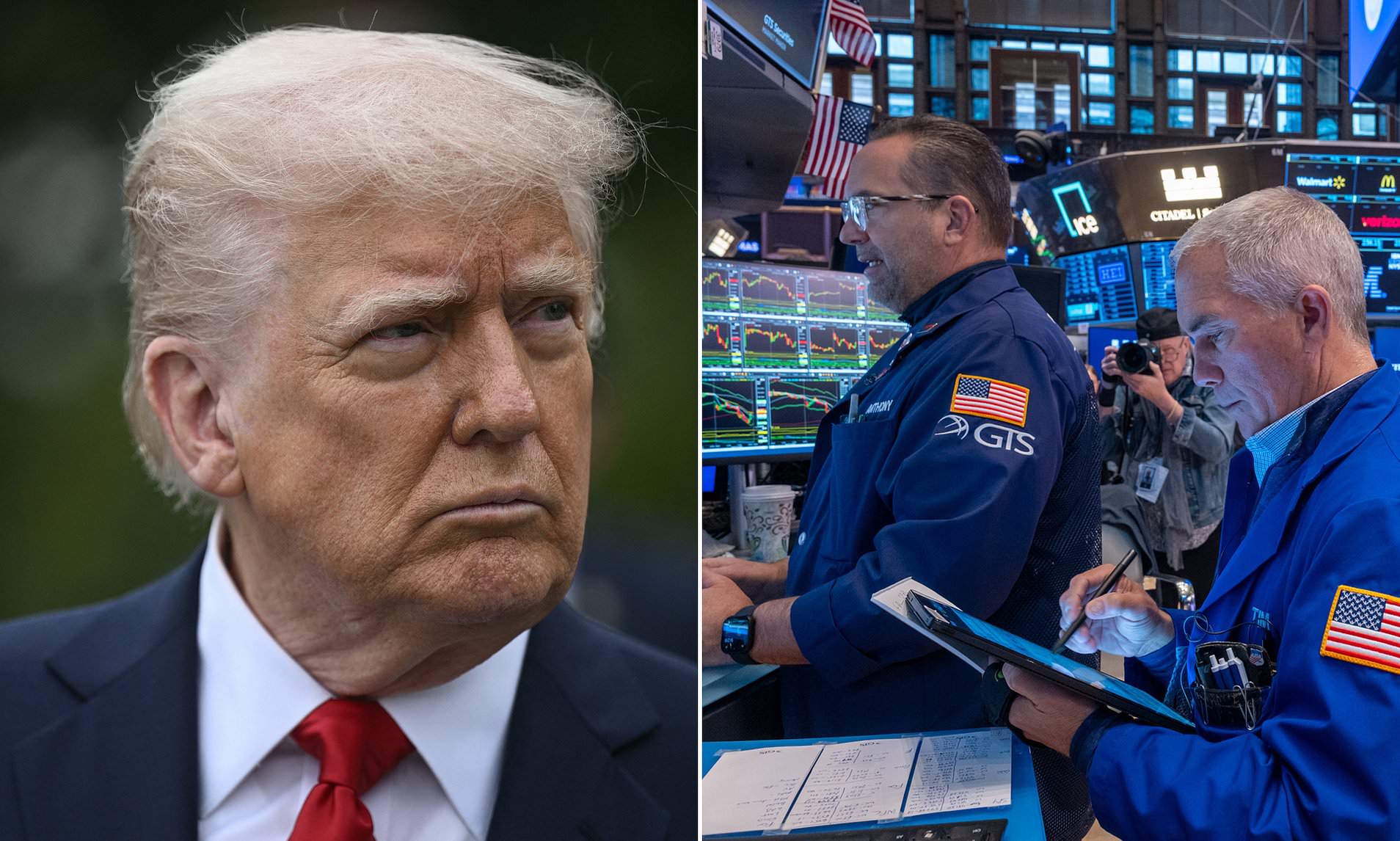 Wall Street suffers another sharp sell-off as Trump steps up his attacks on Fed boss Jerome Powell