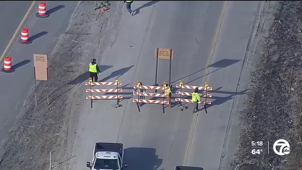 I-696 construction: New phase brings double lane closure