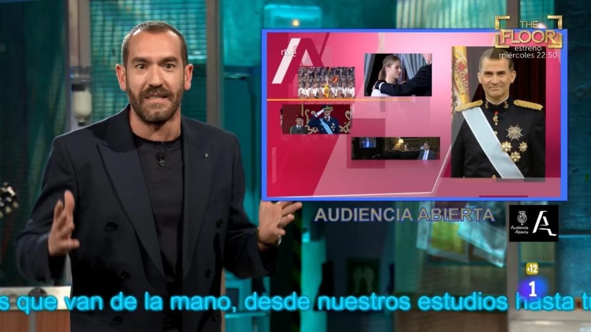 Jorge Ponce promocionó programas de TVE como "el reality del Rey" que ...