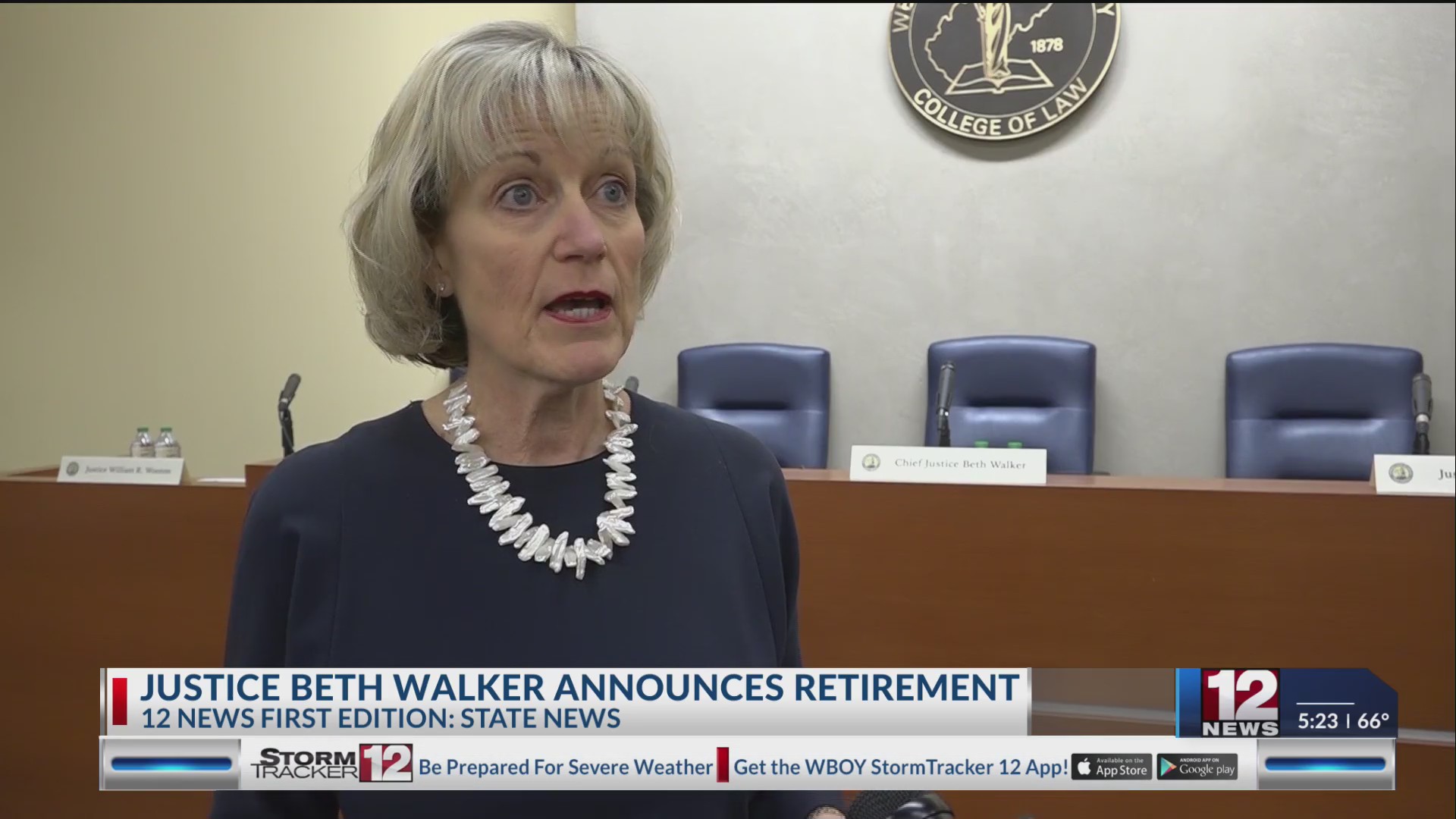 WV Supreme Court Justice Walker announces retirement