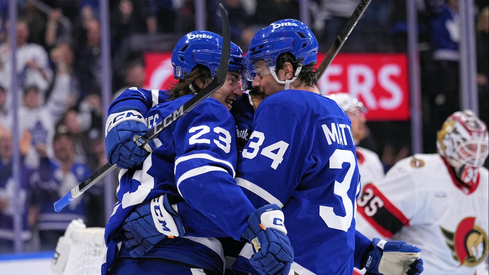 Toronto Maple Leafs Win Big in Round One Playoff Opener
