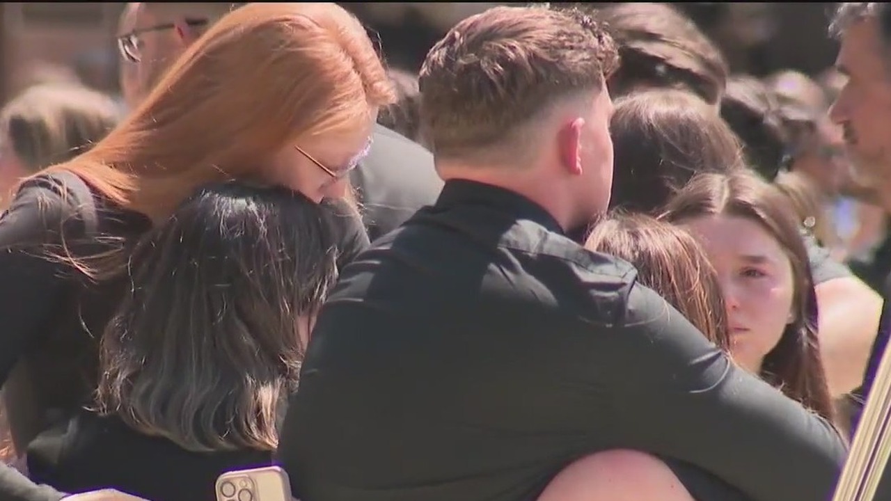 Funeral service for fallen Captain Helio Garcia