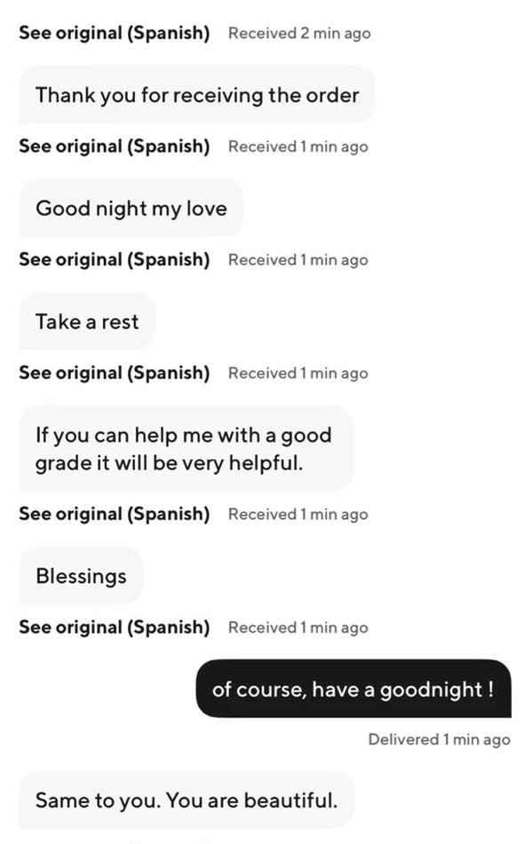 34 Funny DoorDash Texts That Were More Memorable Than The Meal