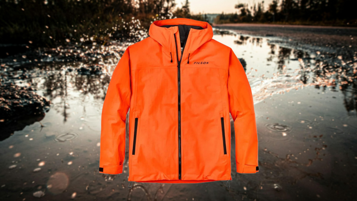 Filson's 'Light' and 'Sturdy' Rain Jacket Is 40% Off Right Now, and ...