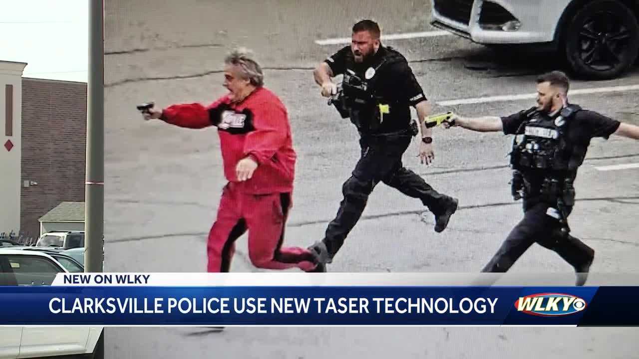 New taser helps Clarksville police take down armed shoplifting suspect ...