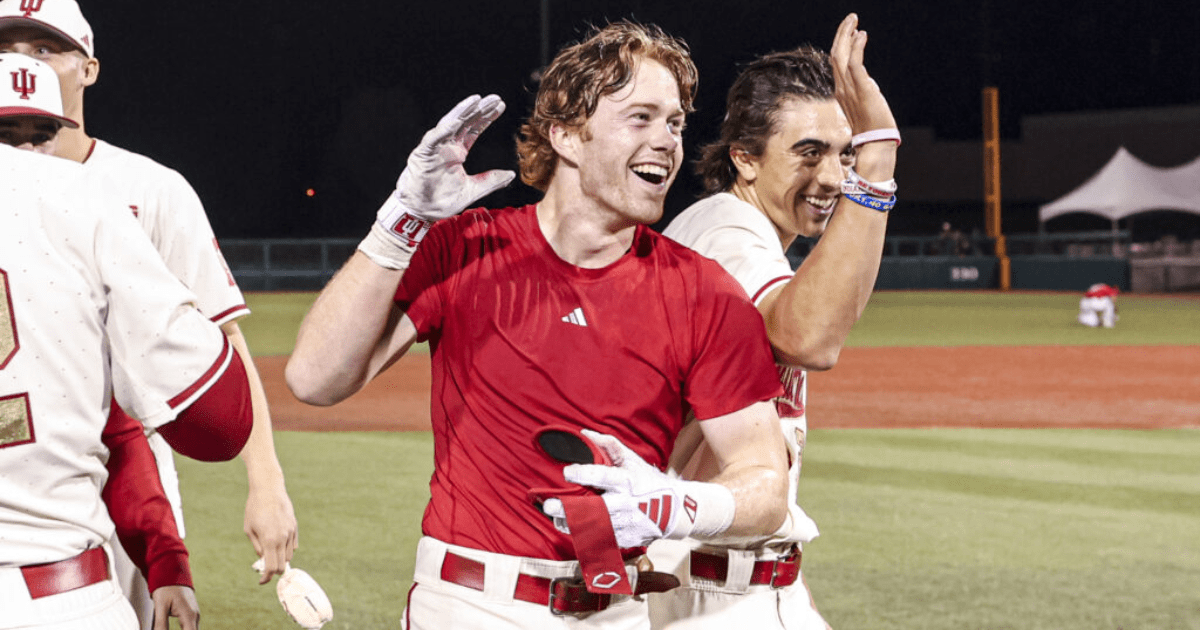 Indiana third baseman Will Moore named Big Ten Freshman of the Week