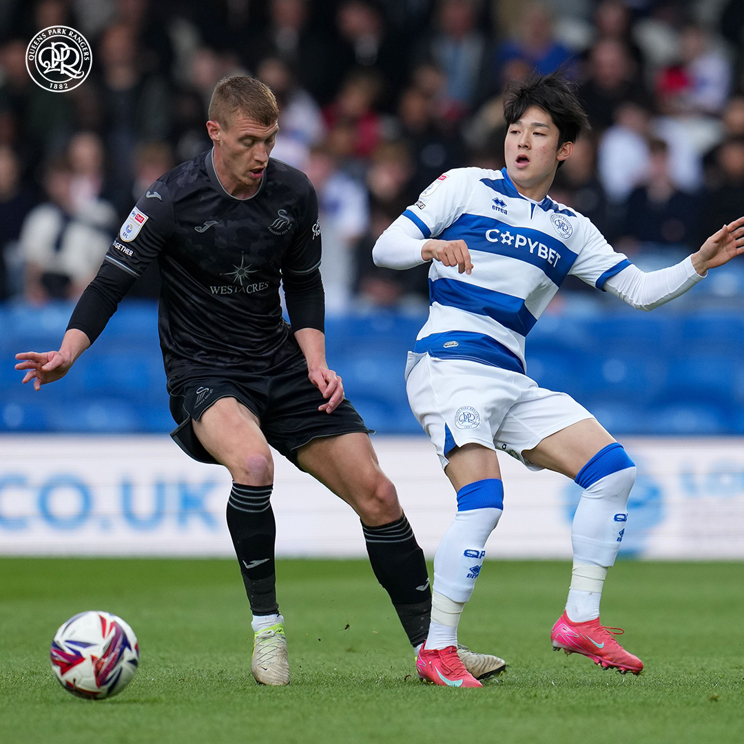 양민혁 울고 엄지성 웃었다…'英 2부 코리안더비' 스완지, QPR 2-1 제압