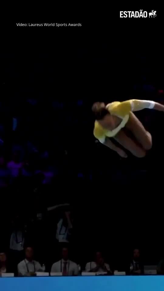 Totalmente premiada! Rebeca Andrade ganha o Laureus World