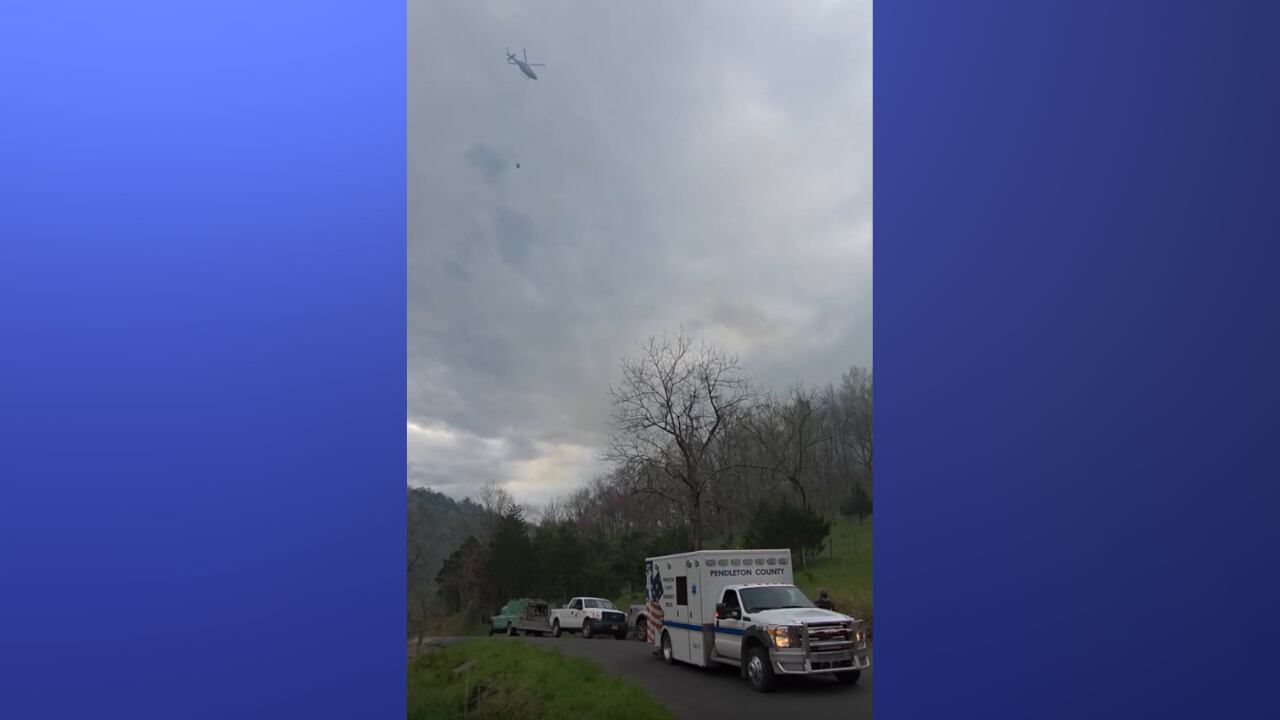 Fire crews battling Smoke Hole Canyon wildfire in Pendleton County