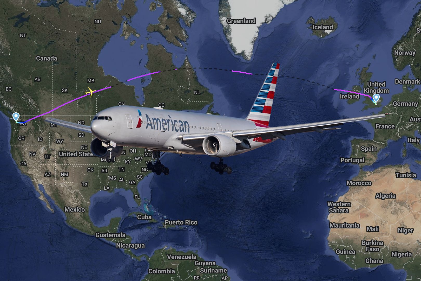Why In The World Did American Airlines Fly Between Seattle & London?