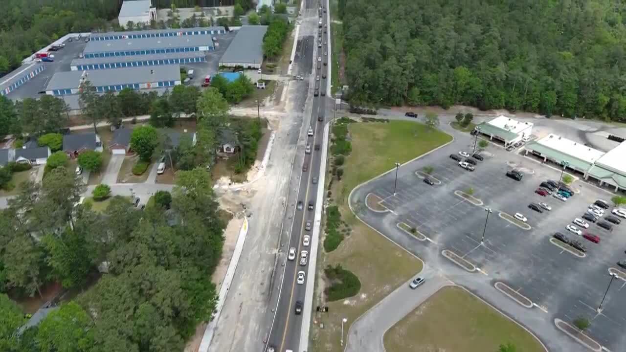 SCDOT leaders reveal new completion date of Hardscrabble Road widening ...