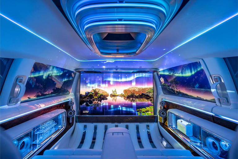 Mercedes-Benz Vision V Is a Private Luxury Lounge on Wheels