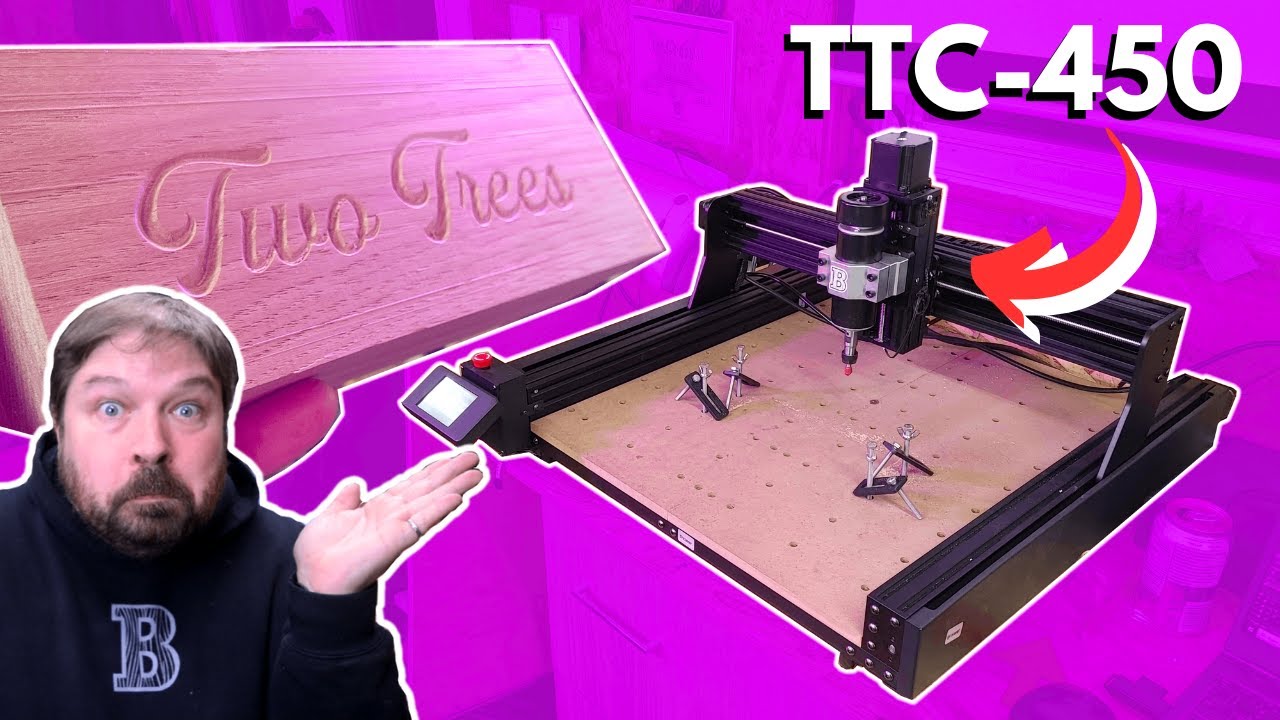 Introduction to V-Carving [TwoTrees TTC-450]