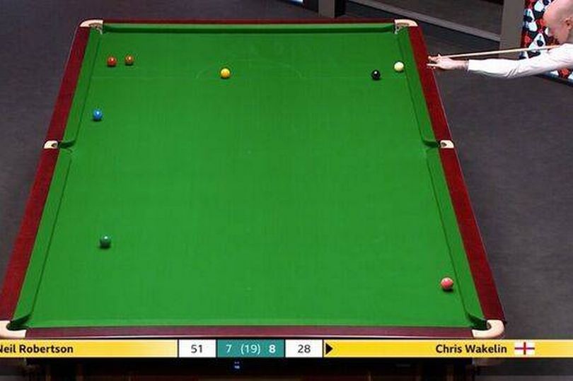 BBC snooker commentator shouts 'That's wrong!' as player involved in ...