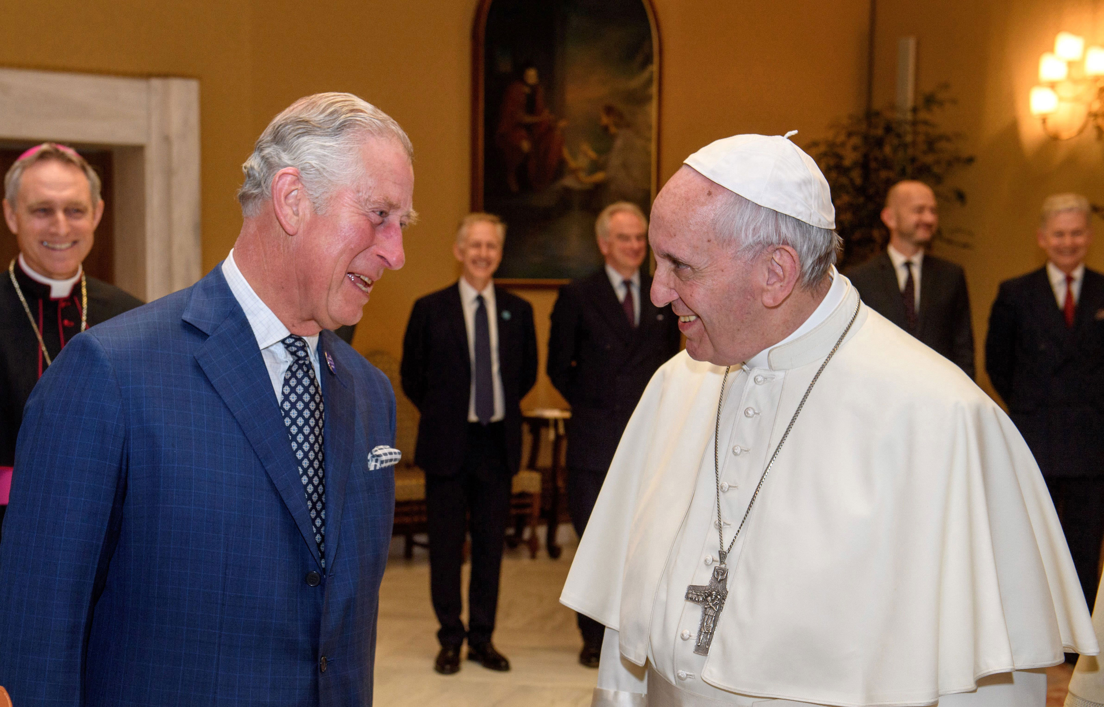 One shared passion saw King Charles III and Pope Francis meet for the ...