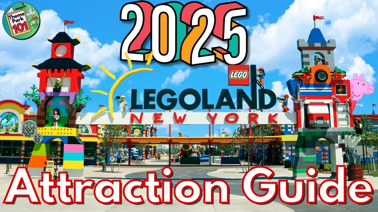 LEGOLAND New York RIDES & ATTRACTIONS - 2025 - Goshen, NEW YORK