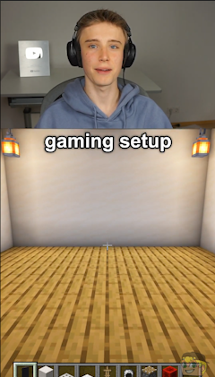 🎮 How to Create a Minecraft Gaming Setup in Minecraft | Quick & Easy ...
